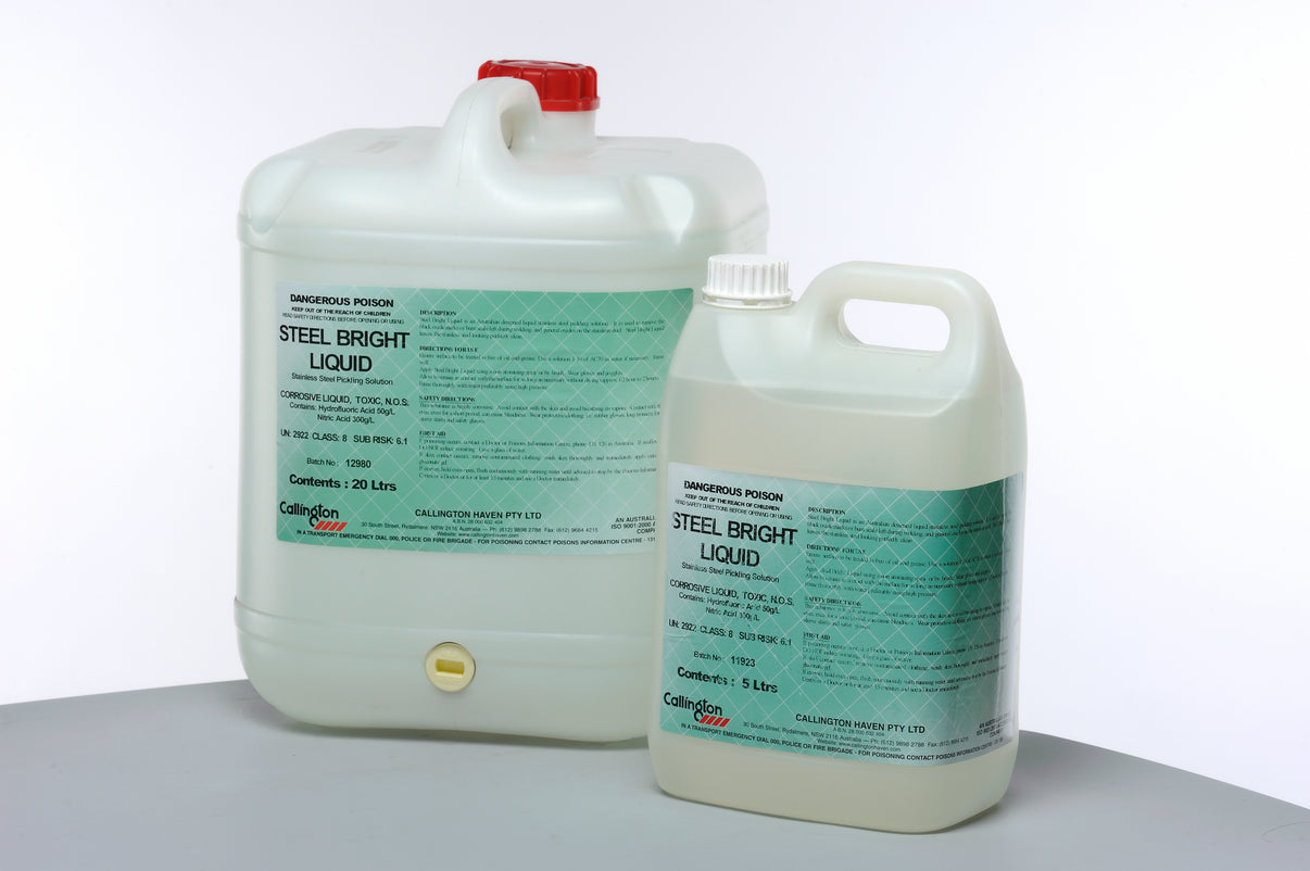 Steel Bright Stainless Steel Brightener – Proweld Welding